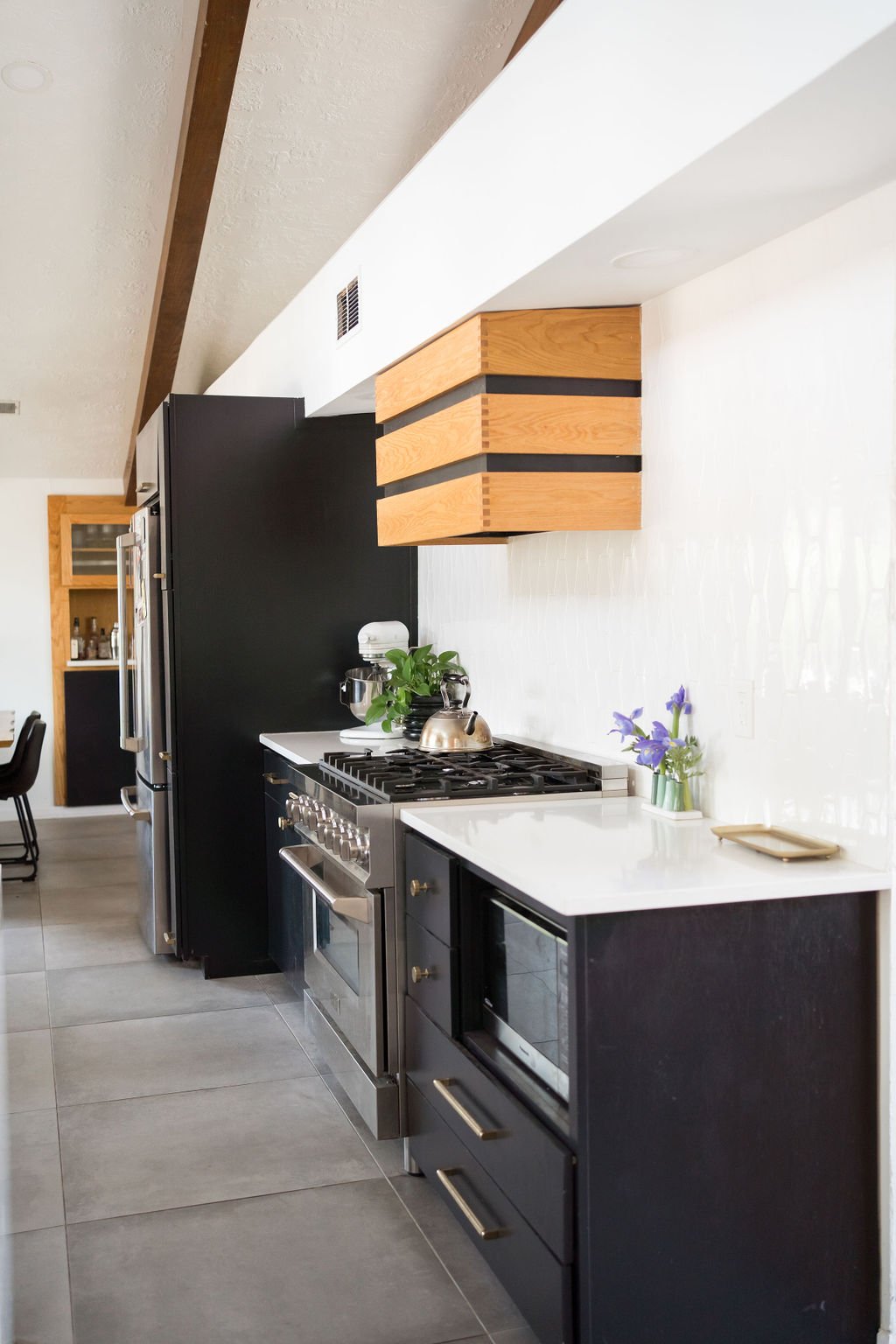 A Funky & Functional Mid-Century Modern Kitchen Remodel